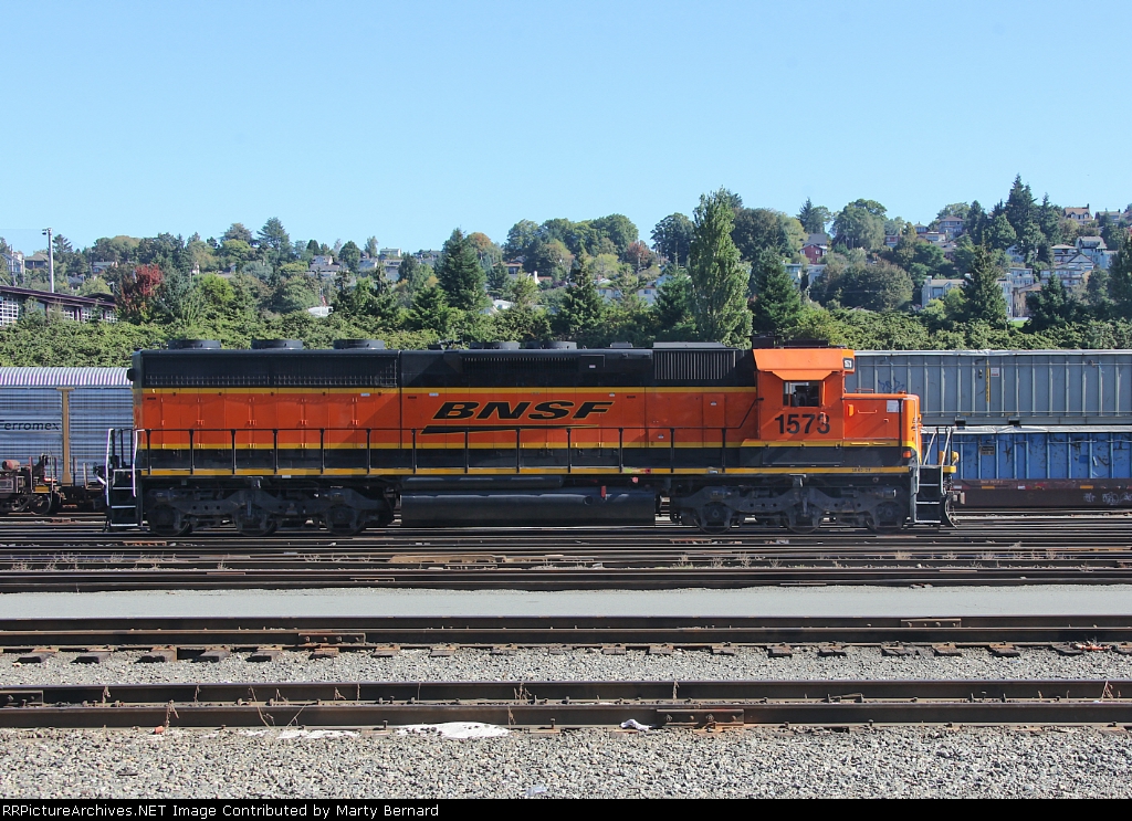 BNSF 1573 in Balmer Yard